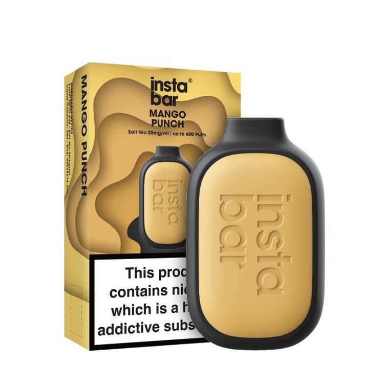 Mango Punch Insta Bar Disposable Vape | Free UK Delivery | IndeJuice ...